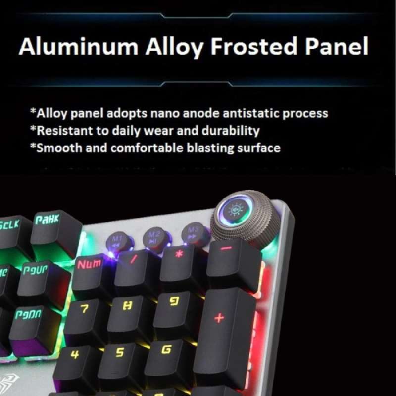 Promo 100% Produk Ori Keyboard Gaming Multimedia Mechanical Aula F2058 ...