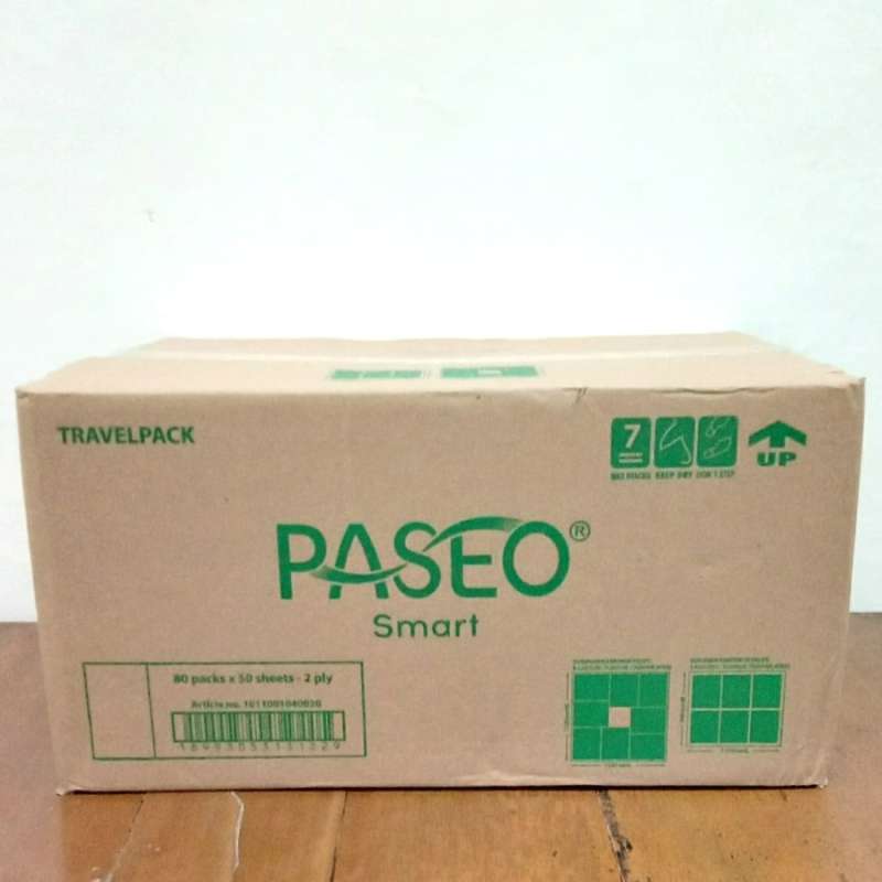 Promo Tisu Paseo Smart Facial Soft Travel Pack - 50 Sheets (kemasan ...