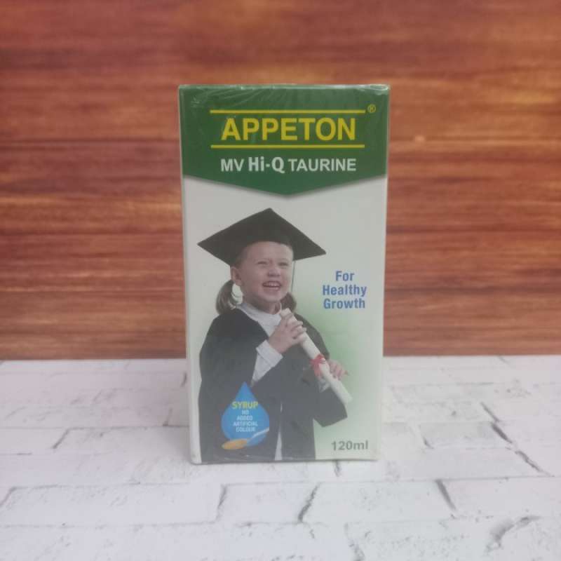 Promo Appeton Multivitamin Hi-q Taurine Syrup 120 Ml Diskon 23% Di ...