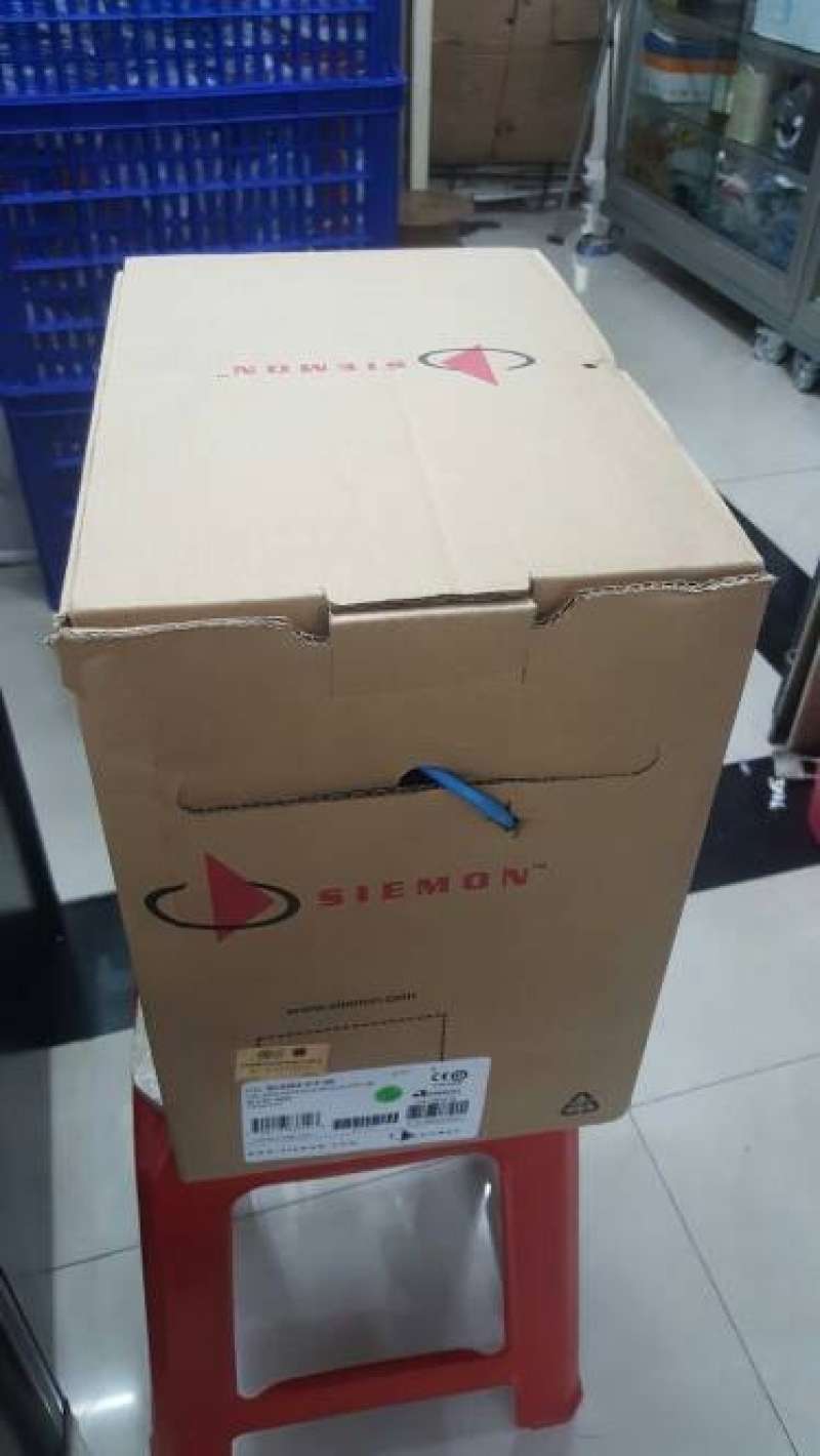 Promo Siemon Utp Cable Cat.6 Blue Diskon 23% Di Seller Cetata Store ...