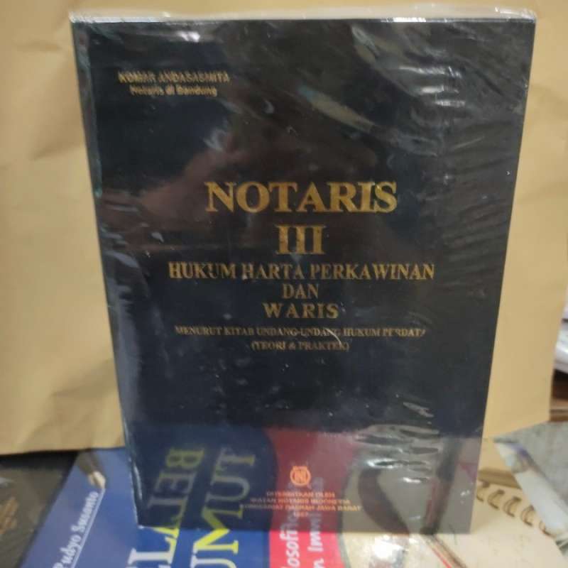 Jual Buku Notaris Iii Hukum Harta Perkawinan Dan Waris Di Seller Noelle - Cengkareng Timur, Kota ...