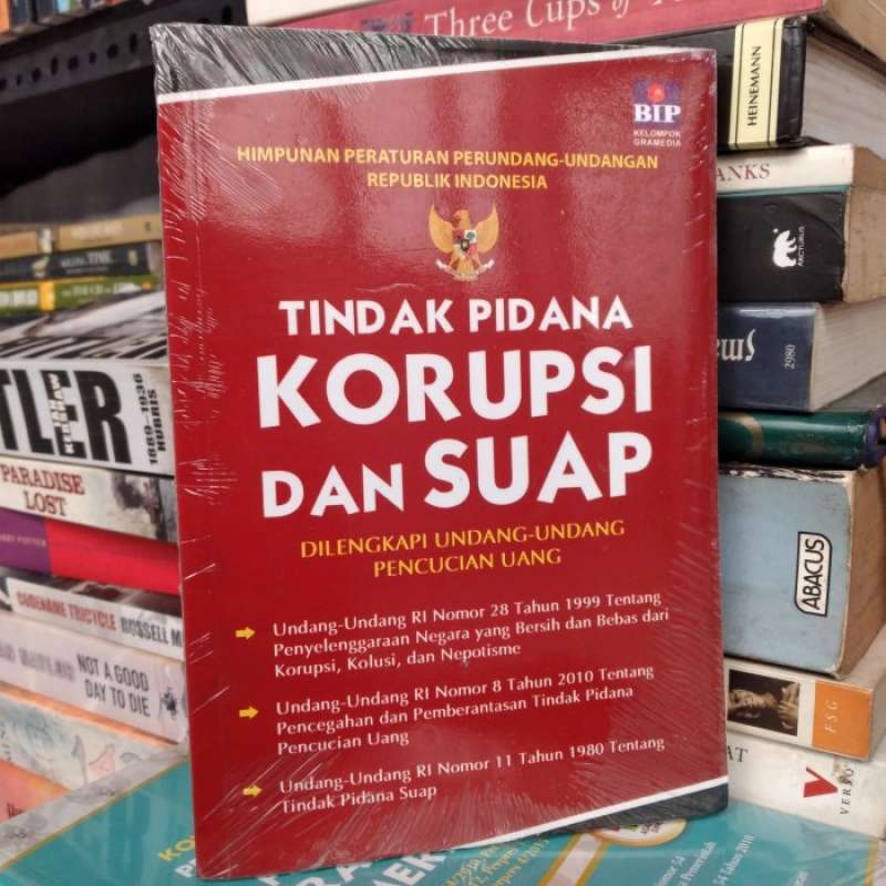 Jual Tindak Pidana Korupsi Dan Suap Dilengkapi Undang-undang Pencucian ... Jual Tindak Pidana Korupsi Dan Suap Dilengkapi Undang-undang Pencucian ...