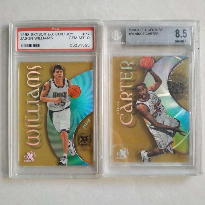 Jual Vince Carter And Jason Williams Rookie Basketball Card Di Seller ...