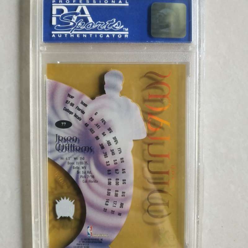 Jual Vince Carter And Jason Williams Rookie Basketball Card Di Seller ...