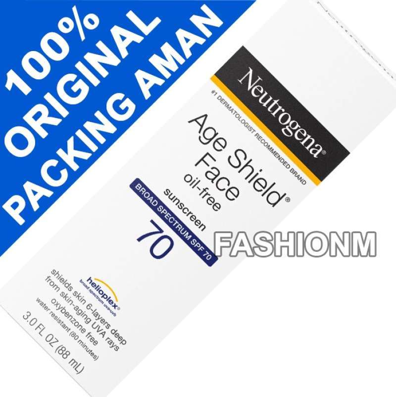 Promo Neutrogena Age Shield Face Oil-free Lotion Sunscreen Bs Spf 110 ...