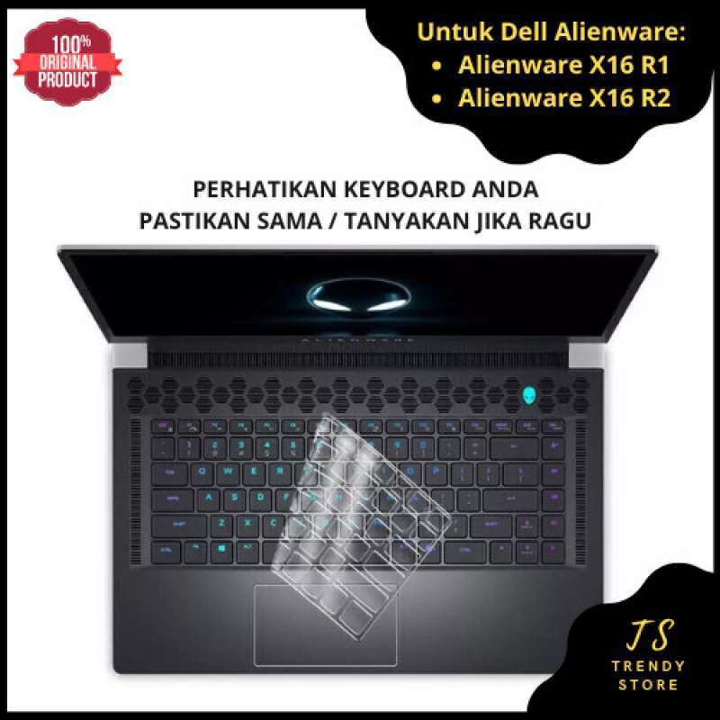 Jual Keyboard Protector Cover Dell Alienware X16 R1 R2 2023 Keatas 16 ...