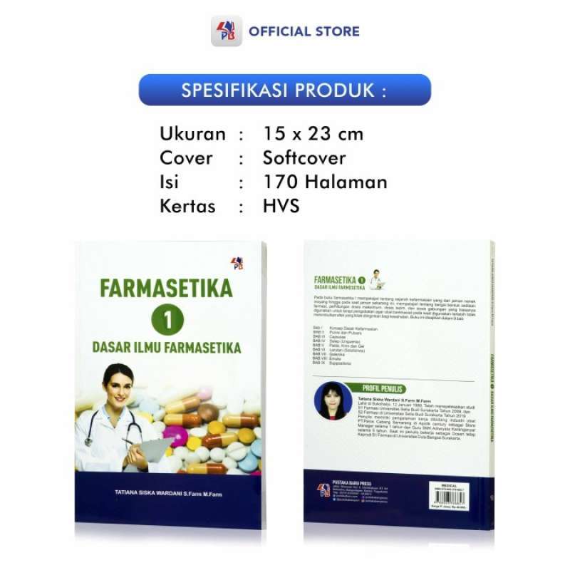 Jual Buku Seri Farmasi Semester 1 Fisika Kimia Farmasetika Matematika Dasar Di Seller Noelle ...