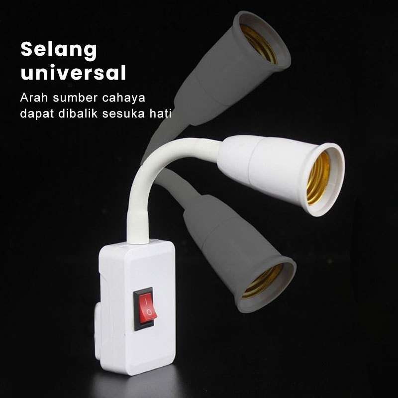 Promo Fitting Lampu Colok Flexible On/off Fitting Lampu Fleksibel ...