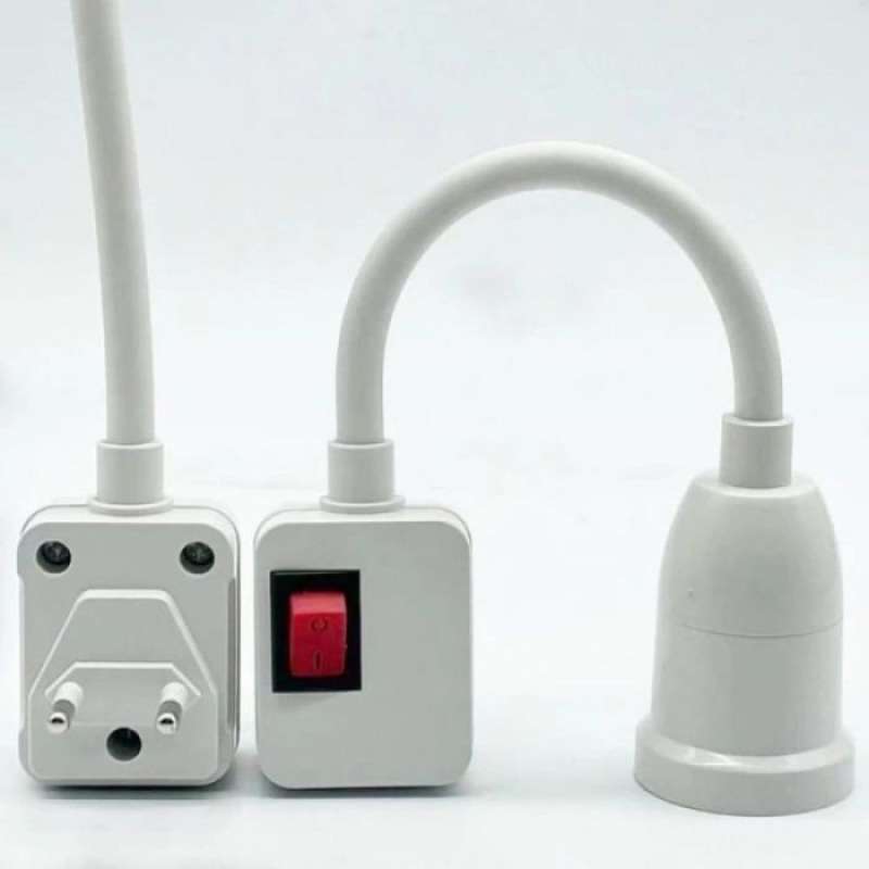 Promo Fitting Lampu Colok Flexible On/off Fitting Lampu Fleksibel ...