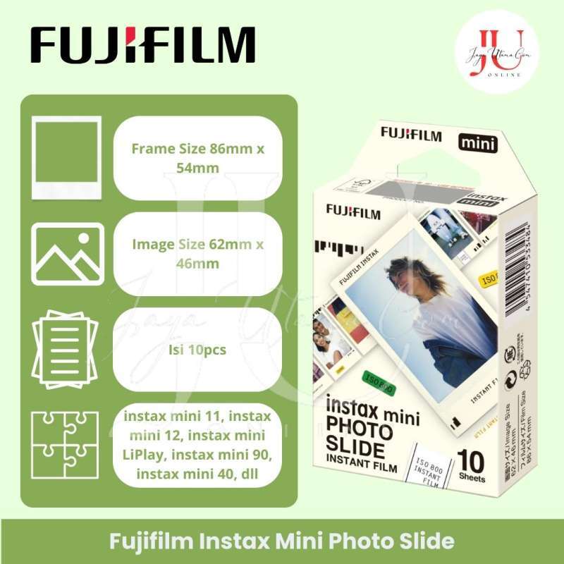 Jual Fujifilm Instax Mini Paper Photo Slide - Paper Film Instax Di ...