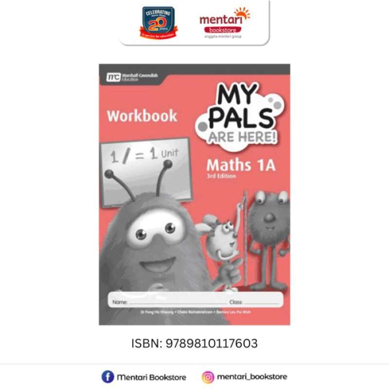 Jual My Pals Are Here Maths Workbook 3 Edition|buku Pelajaran Sd Di ...