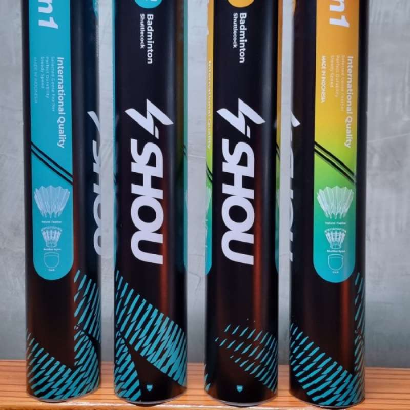 Jual Shuttlecock Shou Cock Badminton Shou 3 In 1 Original Isi 12pcs Di ...