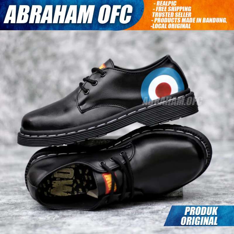 Promo Sepatu Pantofel Docmart Pria Formal Hitam Diskon 29% Di Seller Nz ...