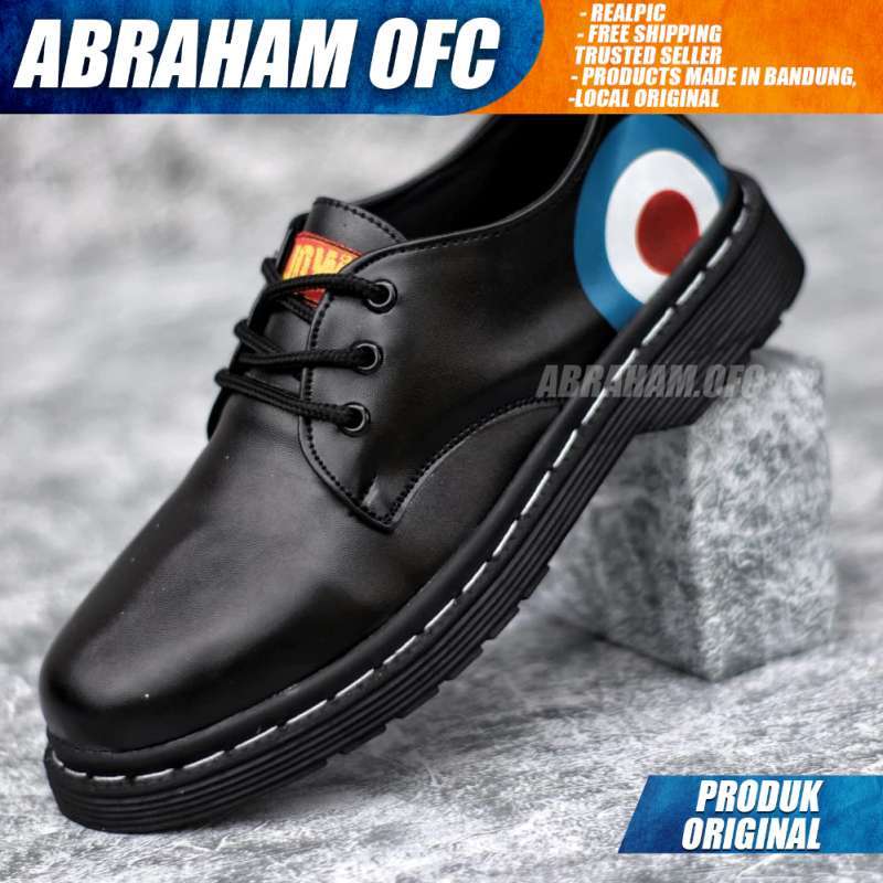 Promo Sepatu Pantofel Docmart Pria Formal Hitam Diskon 29% Di Seller Nz ...