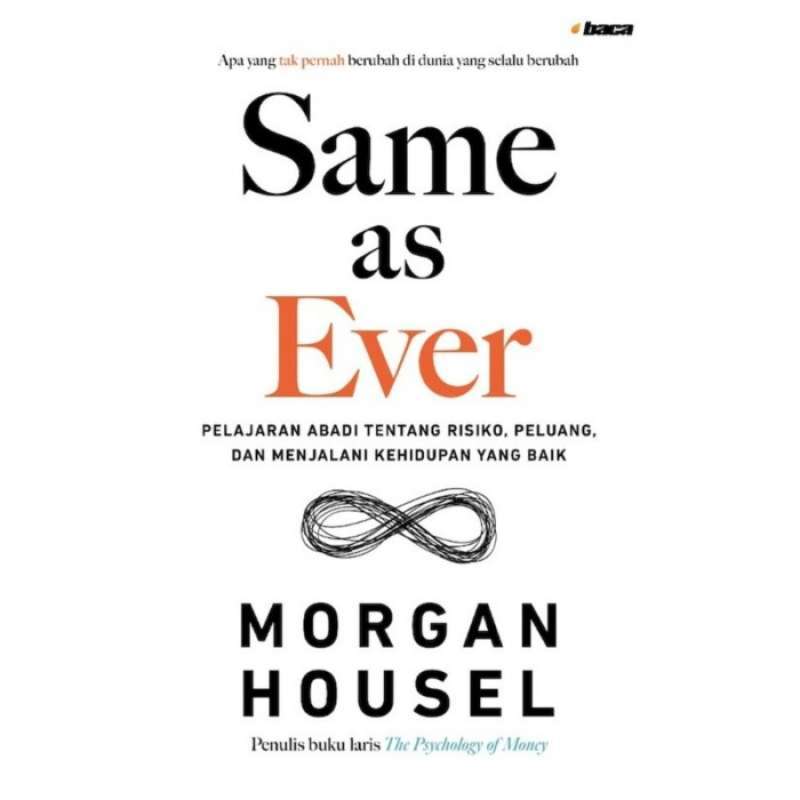 Jual Buku Same As Ever Morgan Housel Penulis The Psychology Of Money Di ...