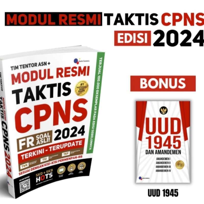 Jual Buku Modul Resmi Taktis Cpns 2024 Di Seller Sangninja - Cengkareng ... Jual Buku Modul Resmi Taktis Cpns 2024 Di Seller Sangninja - Cengkareng ...