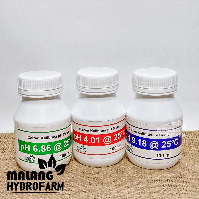 Jual Cairan Kalibrasi Ph Meter 100 Ml Larutan Liquid Buffer Calibration Solution Alat Ukur Ph ...