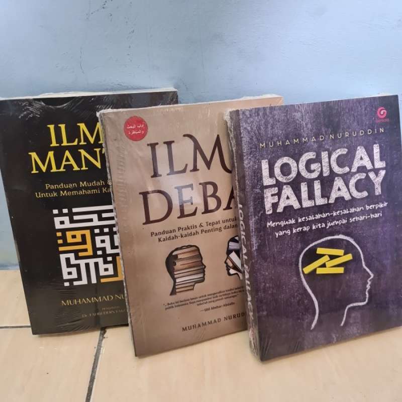 Jual Paket Buku Muhammad Nuruddin Ilmu Mantik, Ilmu Debat, Logical ...