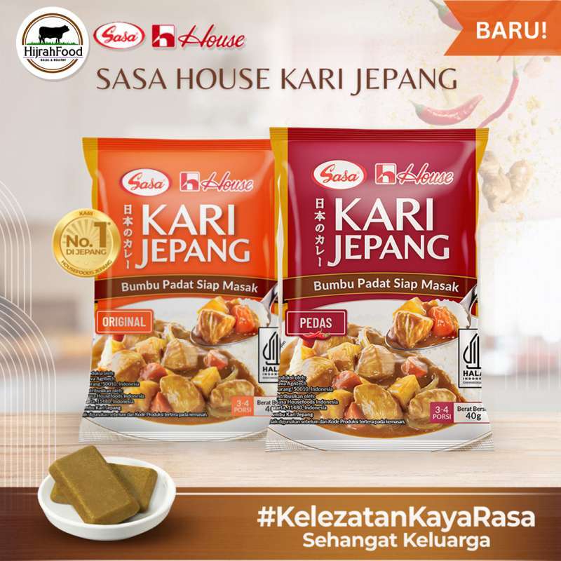 Jual Sasa House Kari Jepang | Japanese Curry Paste - 40 Gr - Original ...