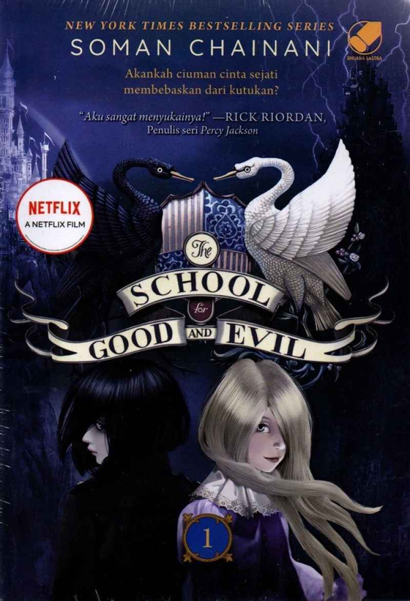 Jual Buku Novel The School For Good And Evil 1 2 3 4 5 6 (cover 2022 ...
