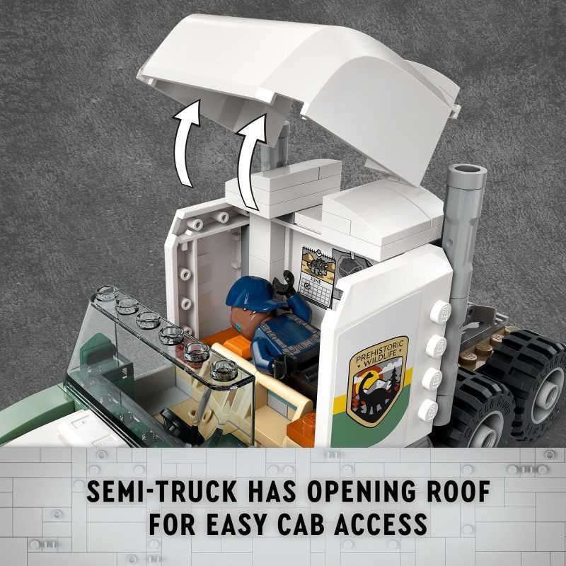 Jual Lego Jurassic World 76966 Dinosaur Missions: Allosaurus Transport ...