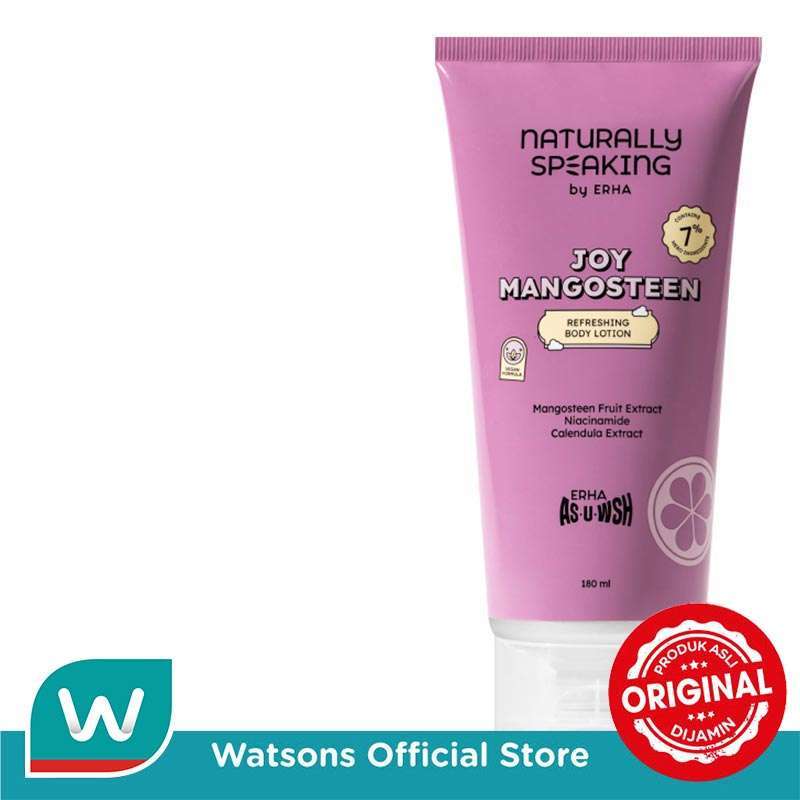 Jual Naturally Speaking Joy Mangosteen Refreshing Body Lotion 180 Ml Di Seller Watsons Official ...