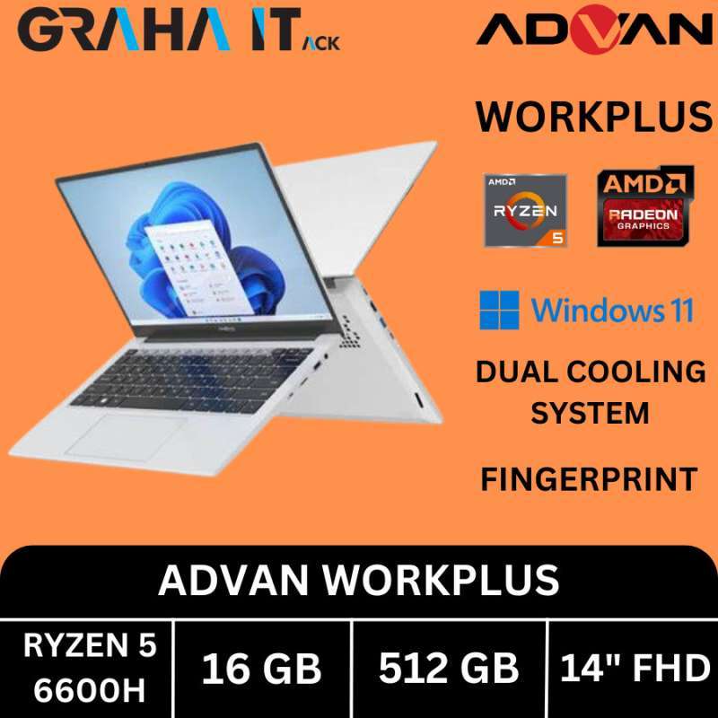 Jual Laptop Advan Workplus Di Seller Graha It - Pucang Sewu, Kota ...