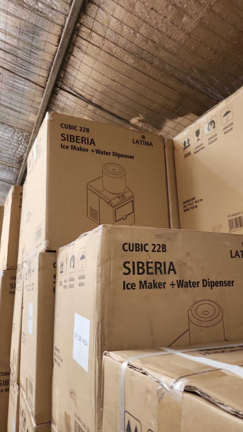 Jual Latina Cubic 22 Ice Cube Siberia Mesin Dispenser Pembuat Es Batu ...