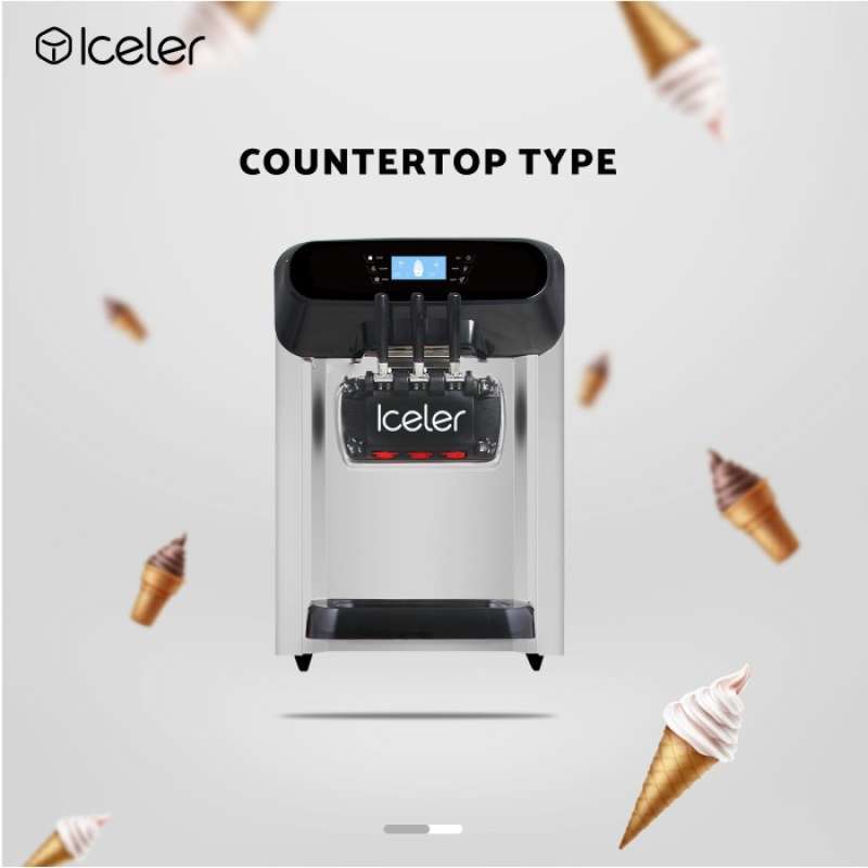 Jual Mesin Soft Es Krim Iceler 3 Tuas Countertop & Standing Innovate ...
