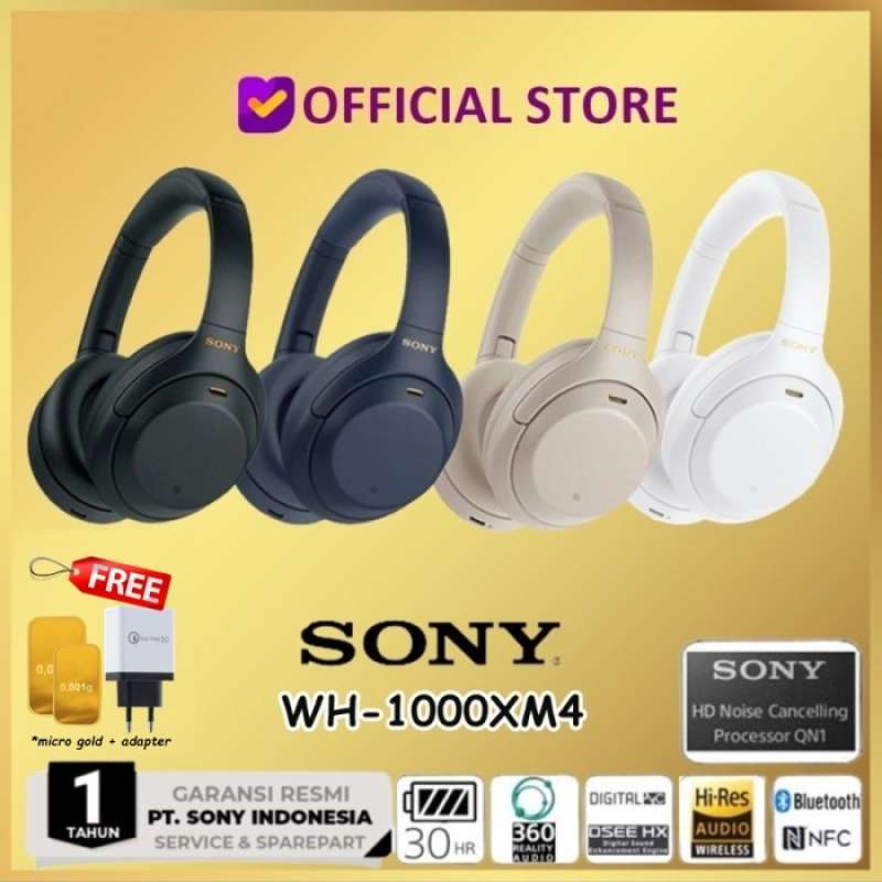 Jual Sony Wh-1000xm4 Wireless Headphone Wh1000xm4 Wh 1000xm4 Wh1000 Xm4 ...