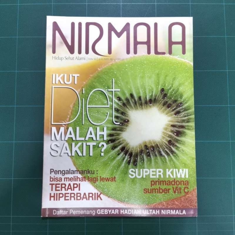 Jual Majalah Kesehatan Dan Hidup Sehat Alami - Nirmala Edisi Juli 2009 ...