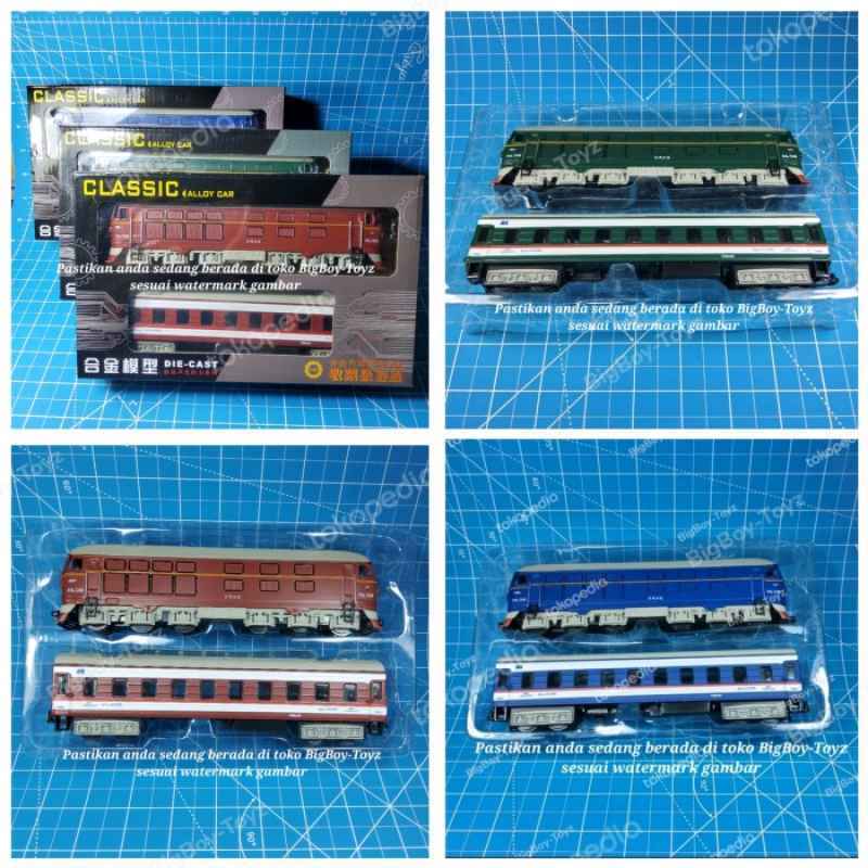 Promo Mainan Kereta Api 1:87 Alloy Diecast Model Locomotive Engine ...