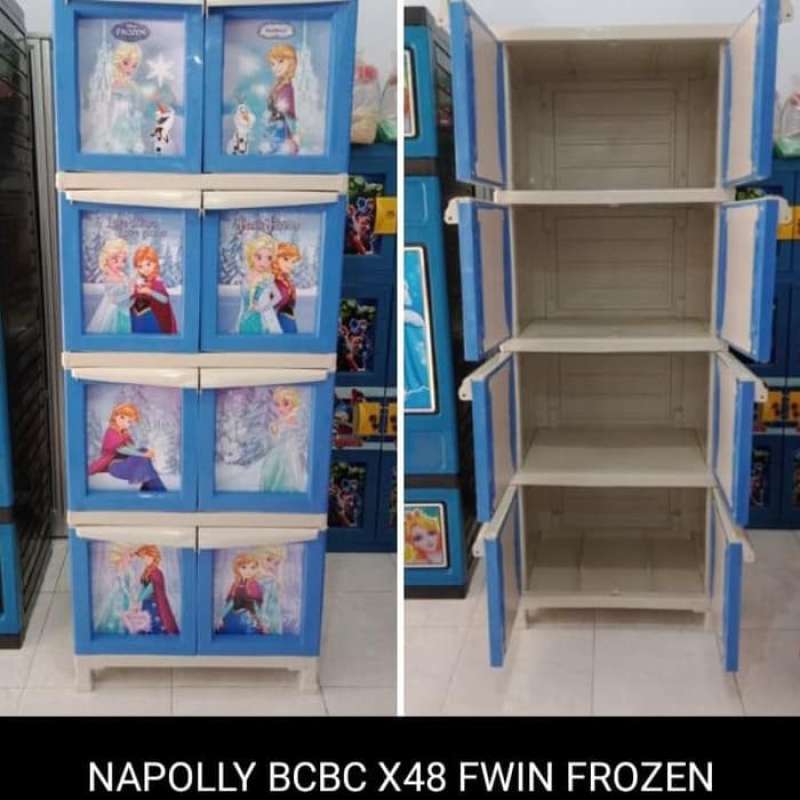 Jual Lemari Pakain Plastik Napoly Bcbc X48 Fwin Di Seller Margo Murah ...