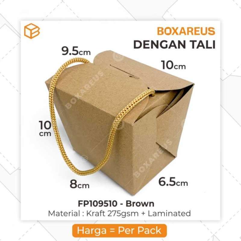 Jual Box, Dus, Kemasan, Packaging, Food Pail - Fp109510 Dengan Tali ...