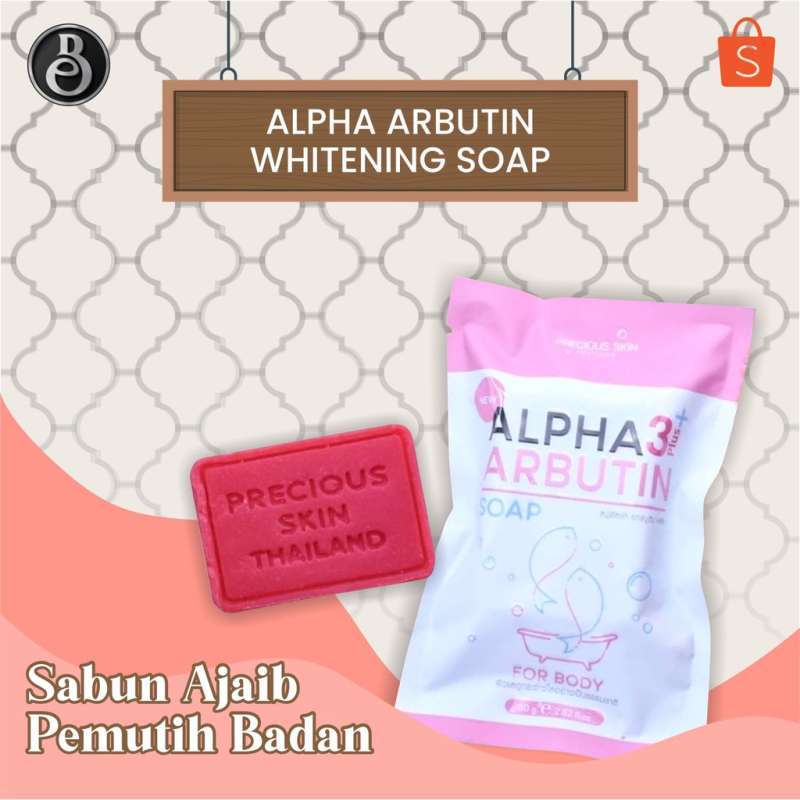 Jual New Packaging!! Precious Skin Alpha Arbutin 3 Plus Collagen Whitening Soap / Sabun Di ...