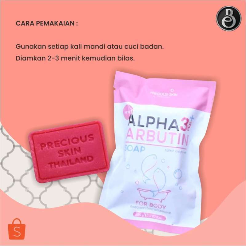 Jual New Packaging!! Precious Skin Alpha Arbutin 3 Plus Collagen Whitening Soap / Sabun Di ...