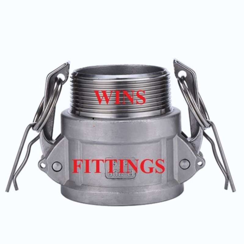 Jual Camlock B 400 4 Tipe B400 Inch Ss316 Quick Coupling 316 Stainless ...