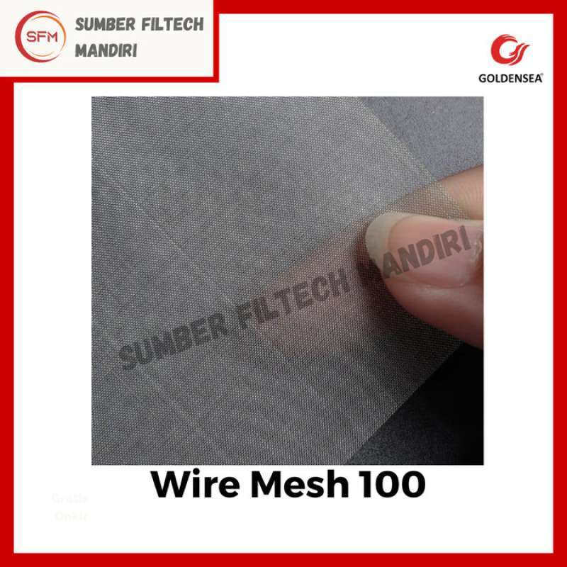 Jual Wire Mesh Saringan Ss316 #80, 100 Stainless Steel - Mesh 80 Di ...