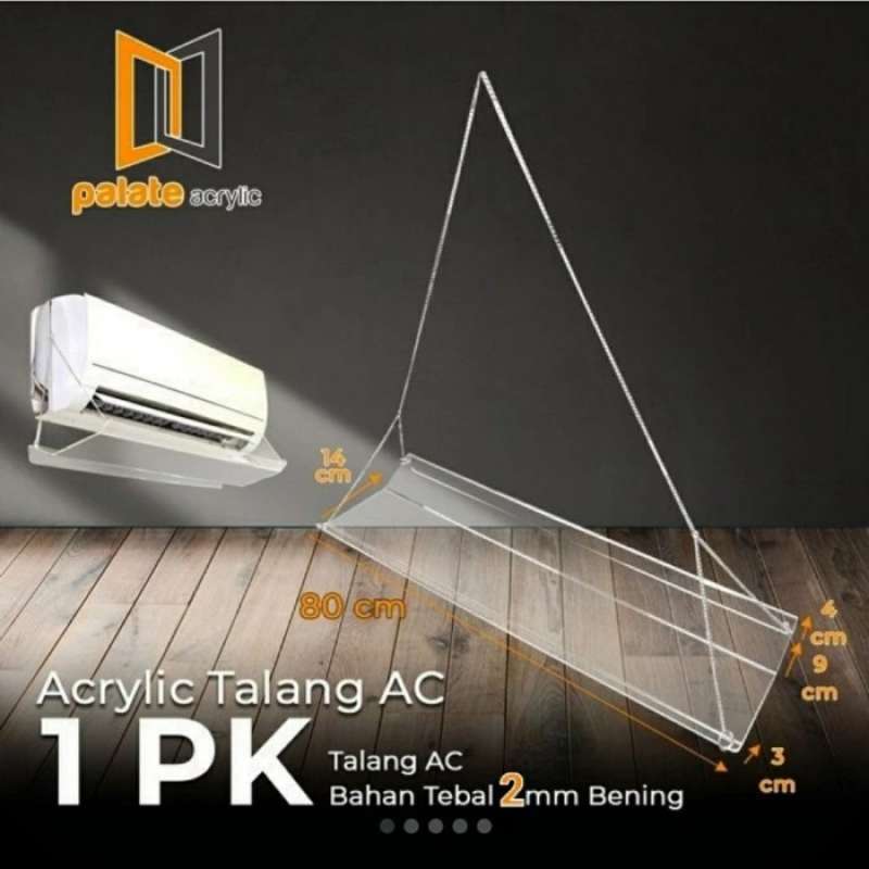 Jual Acrylic Akrilik Ac Reflector / Talang Ac 1pk (80x30cm) Tebal 2mm ...