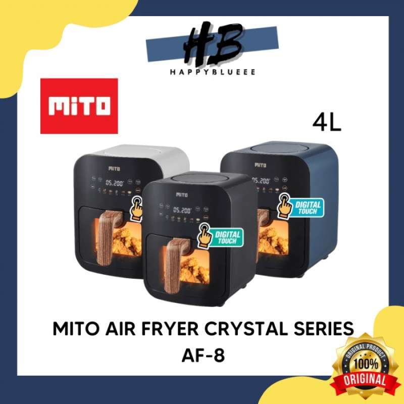 Jual Mito Air Fryer Af8 Crystal Series 4 Liter / Airfryer Mito Af-8 Di Seller Doujin ...