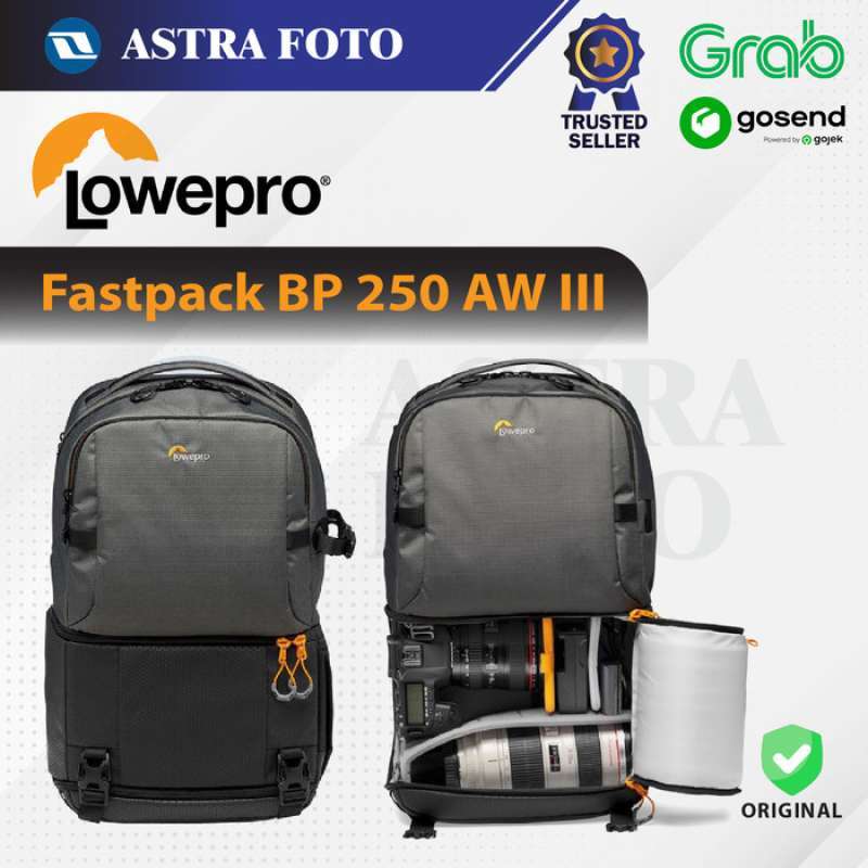 Promo Lowepro Fastpack Pro Bp 250 Aw Iii Tas Ransel Kamera - Backpack Diskon 23% Di Seller Indah ...