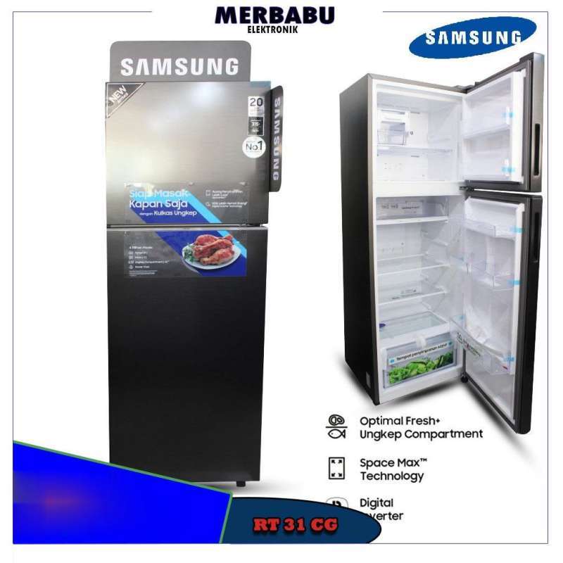 Jual Samsung Kulkas Rt 31 Cg Lemari Es 2 Pintu 305l Inverter Di Seller ...