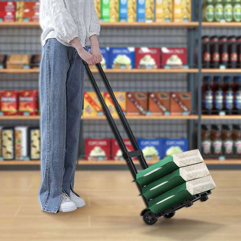 Jual Wpro Trolley Mini Galon Koper Lipat Portable Luggage Cart 23x32cm ...