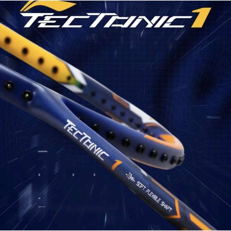 Jual Raket Badminton Lining Li Ning Tectonic 1 Tectonic1 Original 3u 4u ...