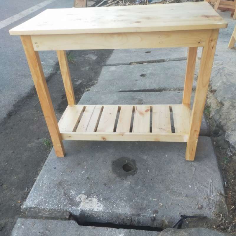 Jual Meja Rak Meja Kompor Meja Aquarium 80ã—45ã—65cm Full Kayu Jati ...