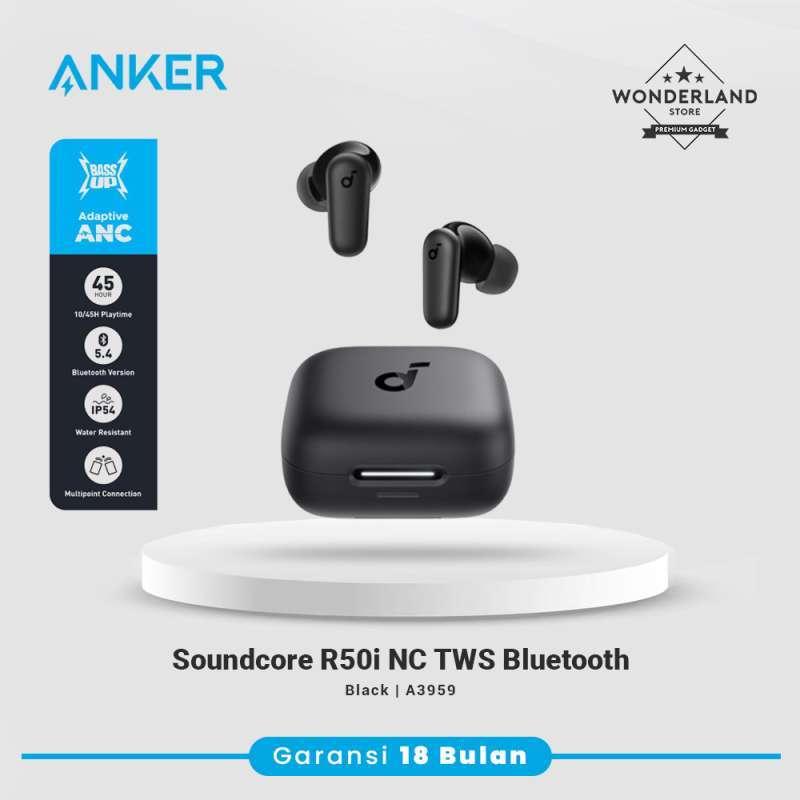 Promo Anker Soundcore R50i Nc Tws Adaptive Noise Canceling Bluetooth 5.4 Low Latency Gaming Mode ...