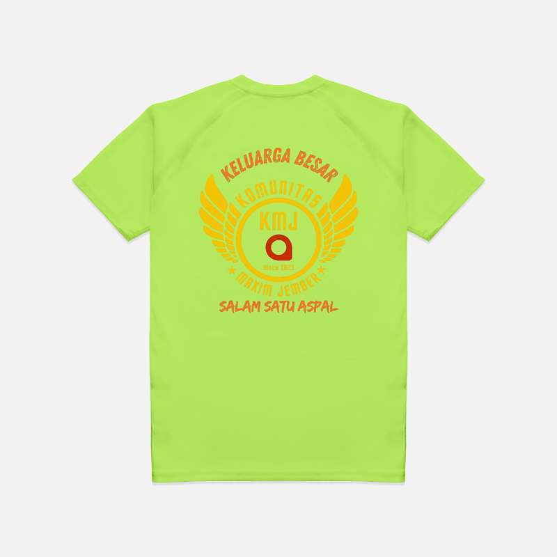 Jual Classic Dri-fit Komunitas Maxim Jember - Xxl Neon Green Di Seller ...