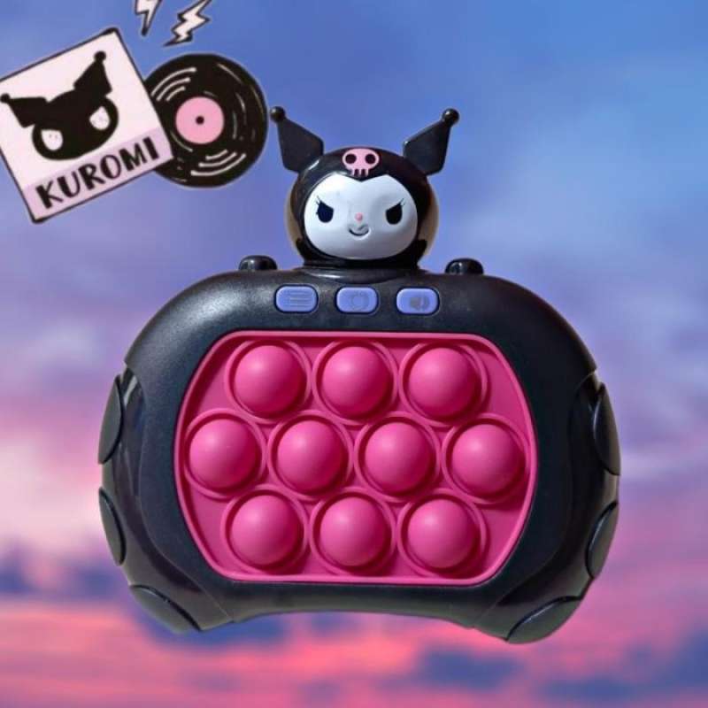 Jual [yumi] Pop It Elektrik Kuromi Mainan Viral Sanrio Di Seller Doujin ...