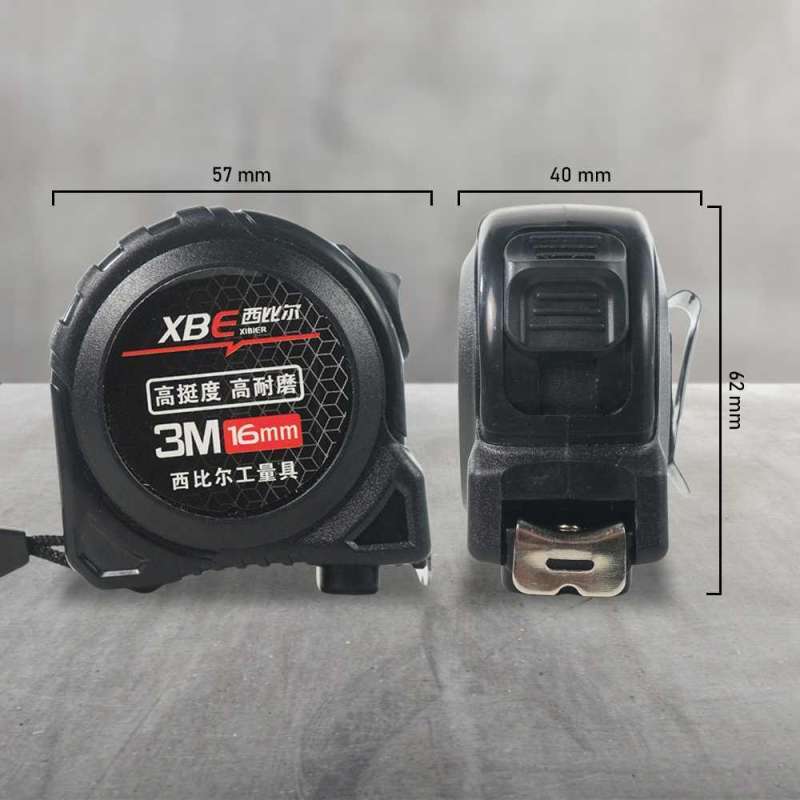 Jual Xbe Meteran Roll High Precision Self Lock Tape Measure 15mm 3m X3 Meteran Tukang Paling ...