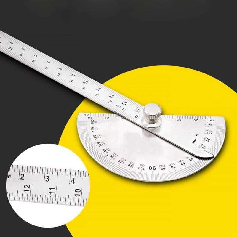 Jual Protractor Penggaris Busur Derajat Measuring 14.5cm 180 Degree ...